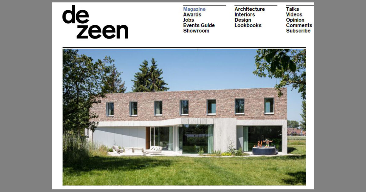 OYO Architects | House DEDE spotted on Dezeen