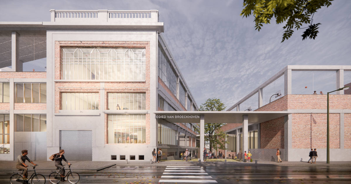 OYO Architects | DBFM Egied van Broeckhovenschool